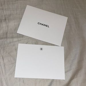 CHANEL | Other | Chanel Letter Card And Envelope | Poshmark